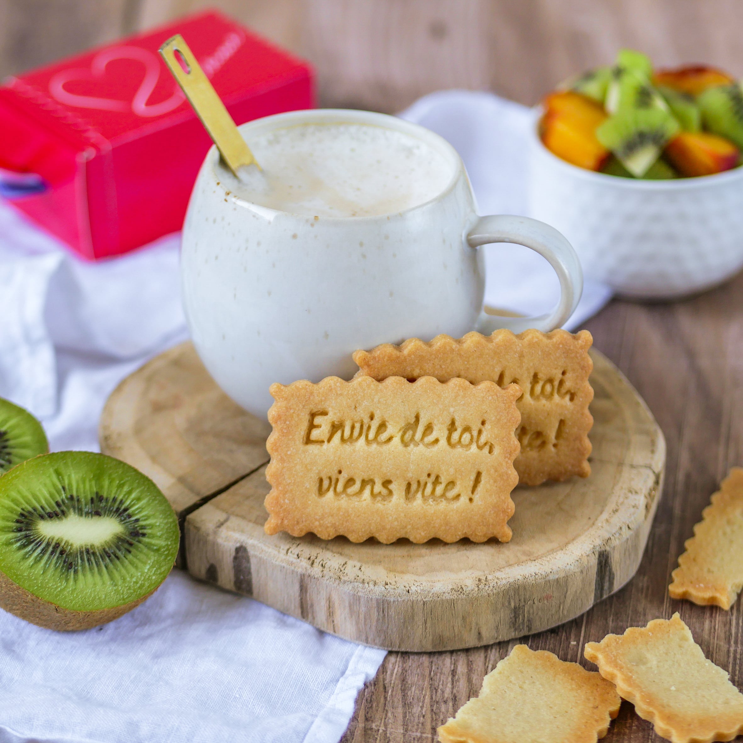 Biscuits Personnalisés avec Messages Originaux - Idée Cadeau Gourmande ...
